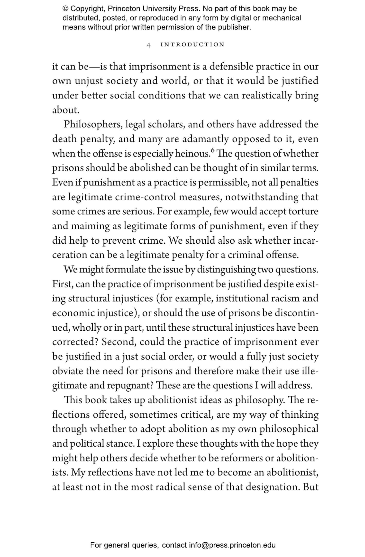 The Idea of Prison Abolition | Princeton University Press