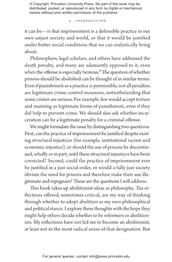 The Idea of Prison Abolition | Princeton University Press