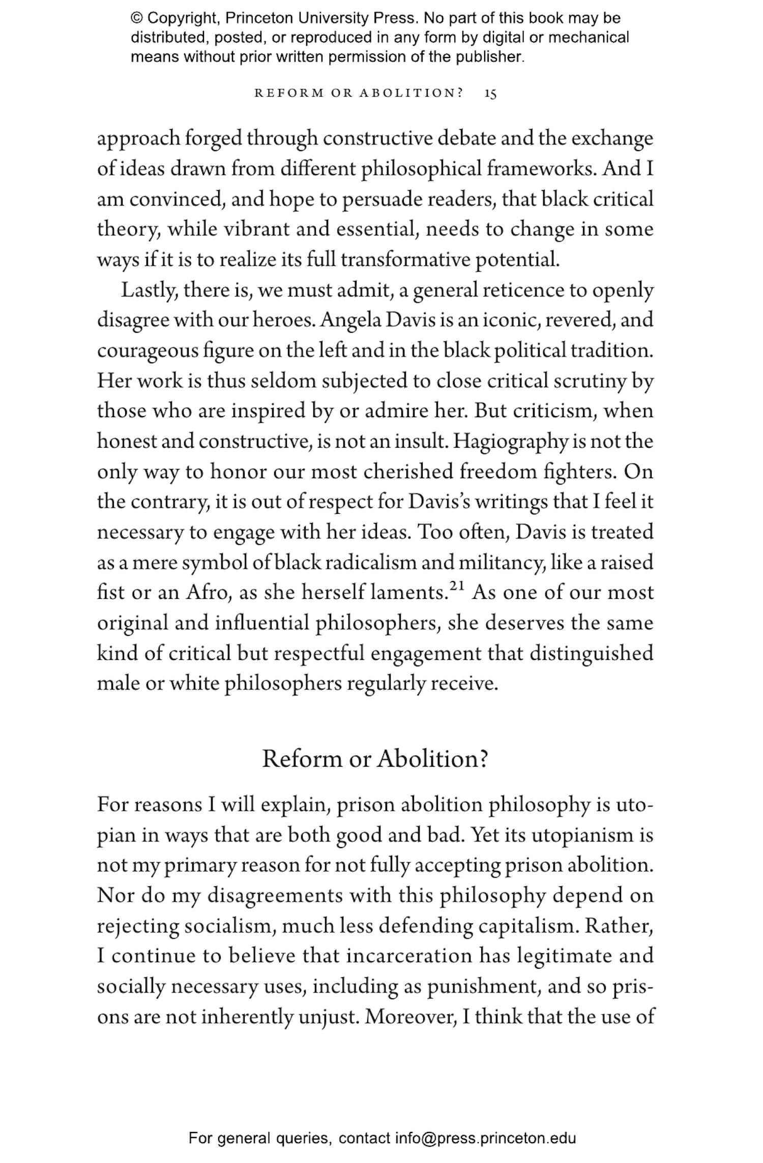 The Idea of Prison Abolition | Princeton University Press