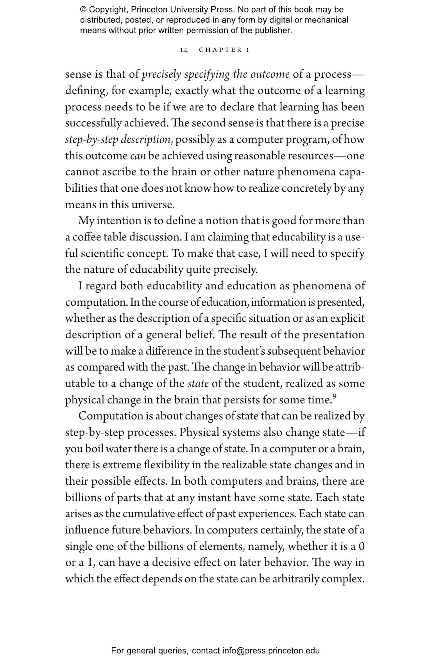 The Importance of Being Educable | Princeton University Press