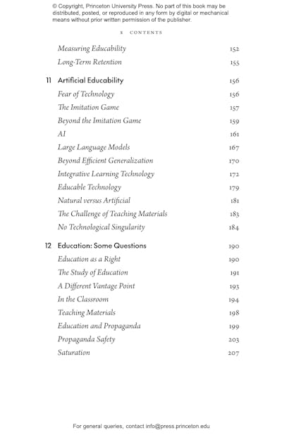 The Importance of Being Educable | Princeton University Press