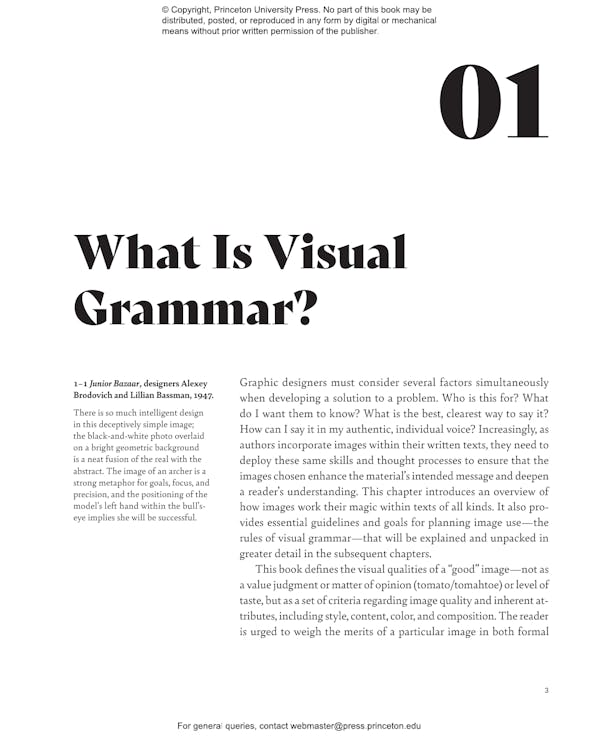 The Elements of Visual Grammar | Princeton University Press