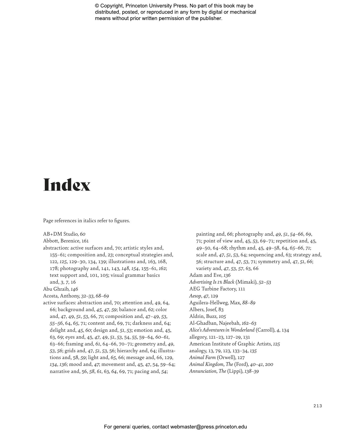 The Elements of Visual Grammar | Princeton University Press