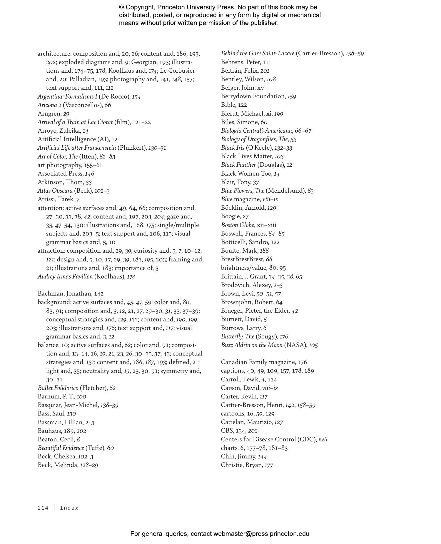 The Elements of Visual Grammar | Princeton University Press