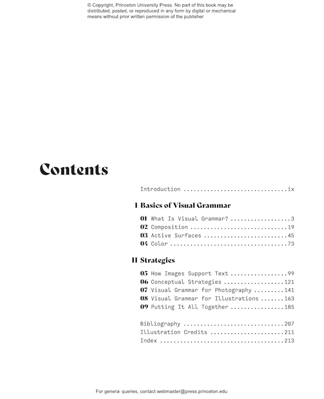 The Elements of Visual Grammar | Princeton University Press
