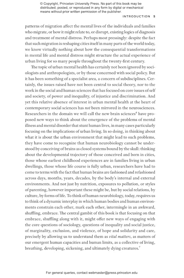 The Urban Brain | Princeton University Press