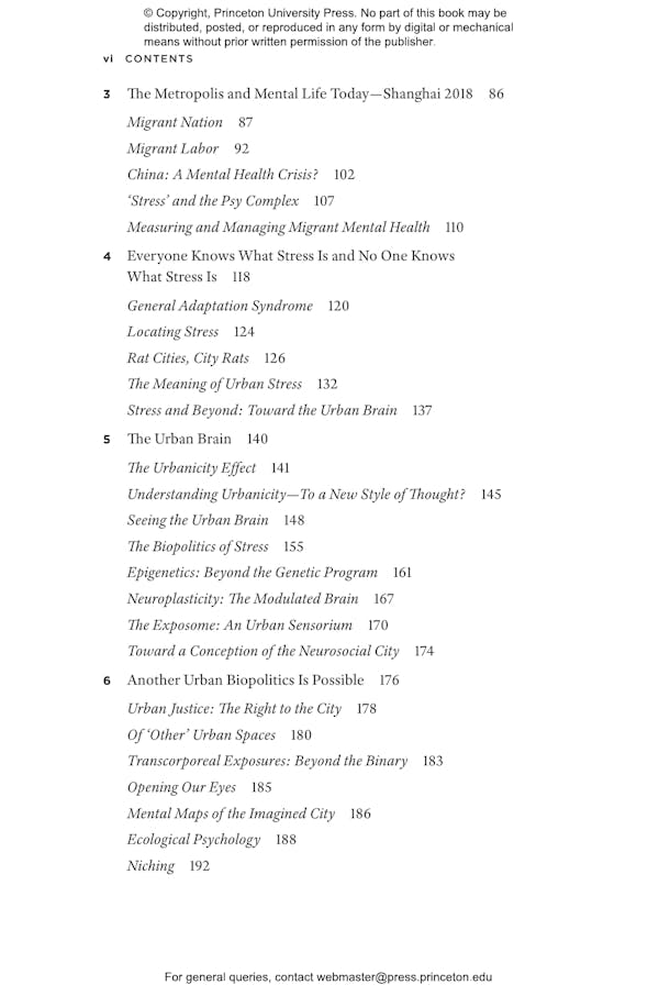 The Urban Brain | Princeton University Press