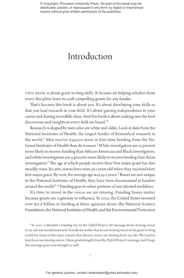 The Grant Writing Guide | Princeton University Press