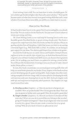 The Grant Writing Guide | Princeton University Press