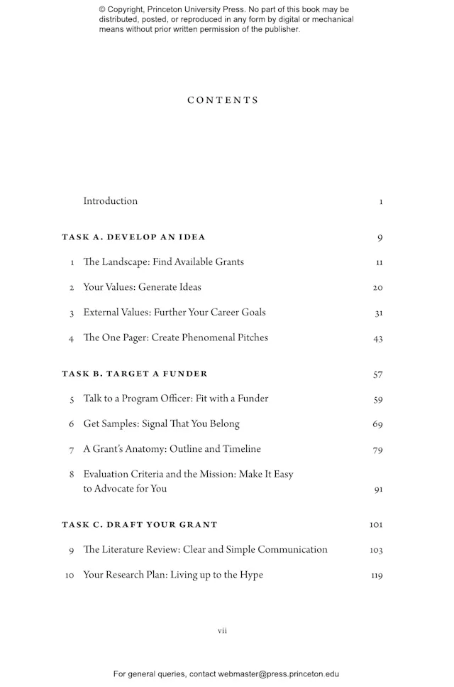 The Grant Writing Guide | Princeton University Press