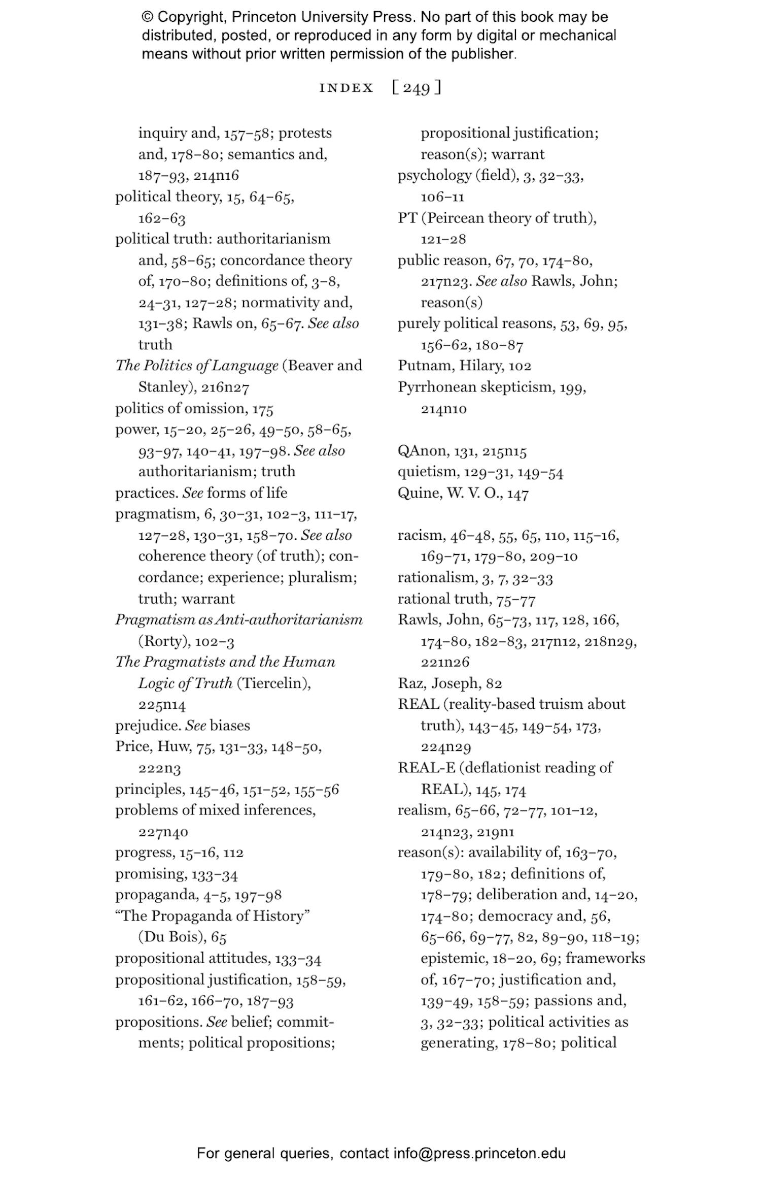 On Truth in Politics | Princeton University Press