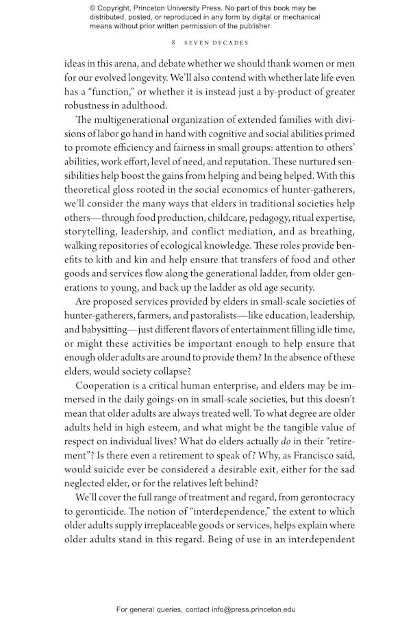 Seven Decades | Princeton University Press