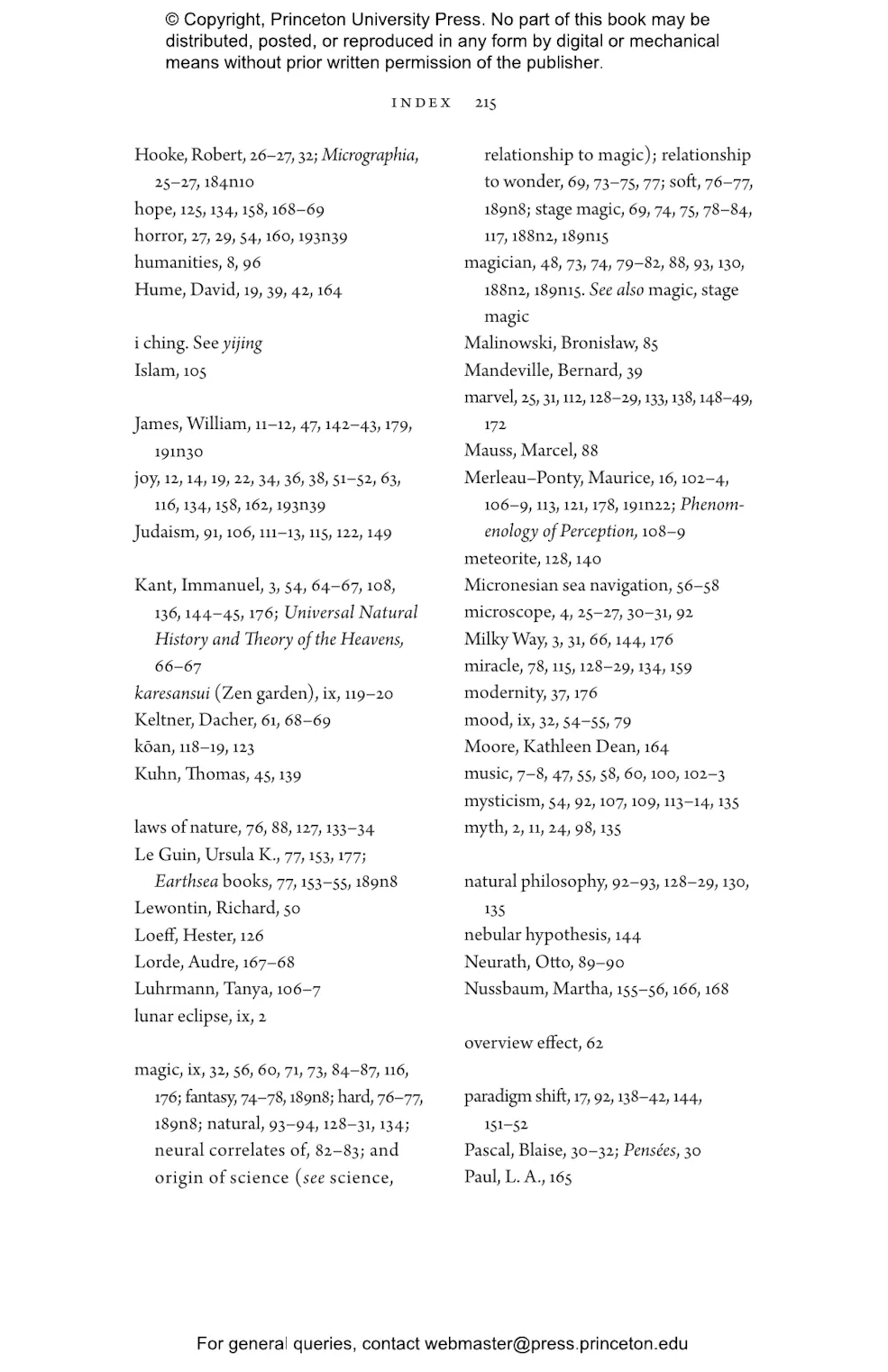 Wonderstruck | Princeton University Press
