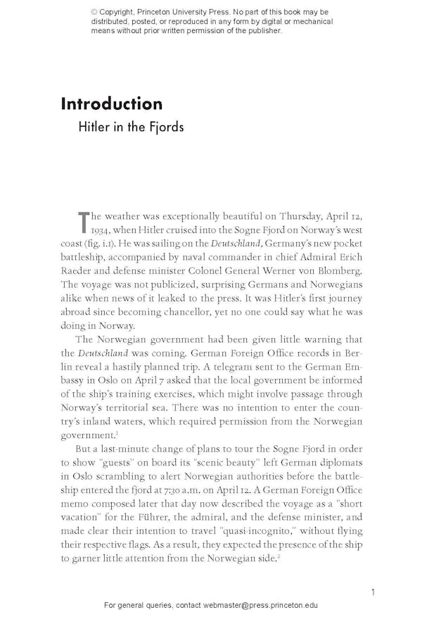 Hitler’s Northern Utopia | Princeton University Press