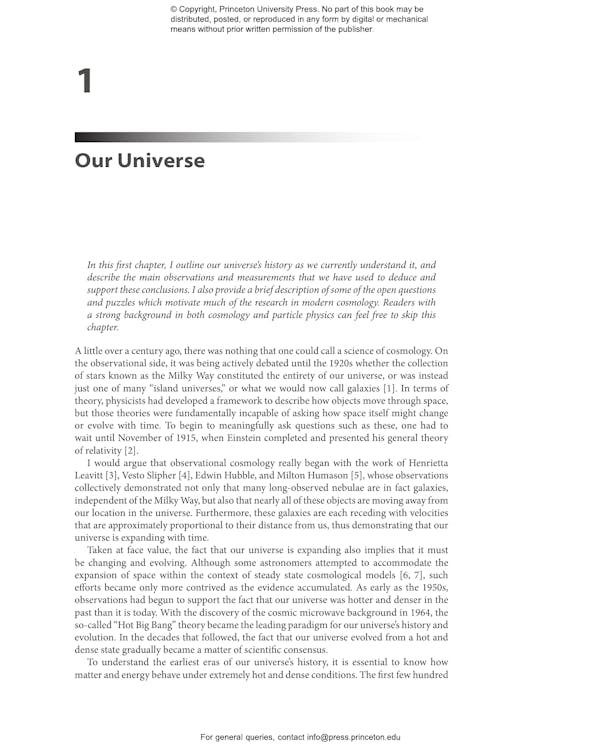 Particle Cosmology and Astrophysics | Princeton University Press