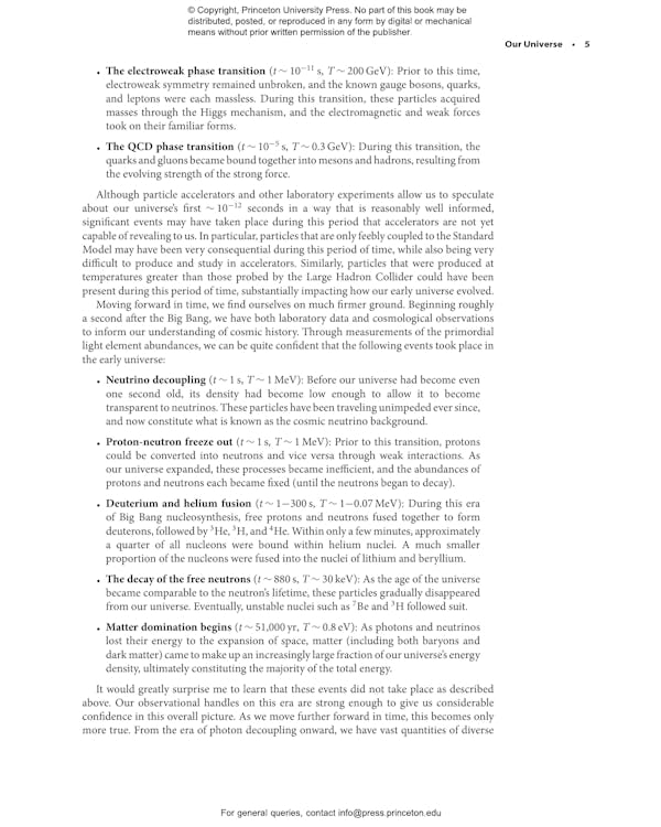 Particle Cosmology and Astrophysics | Princeton University Press