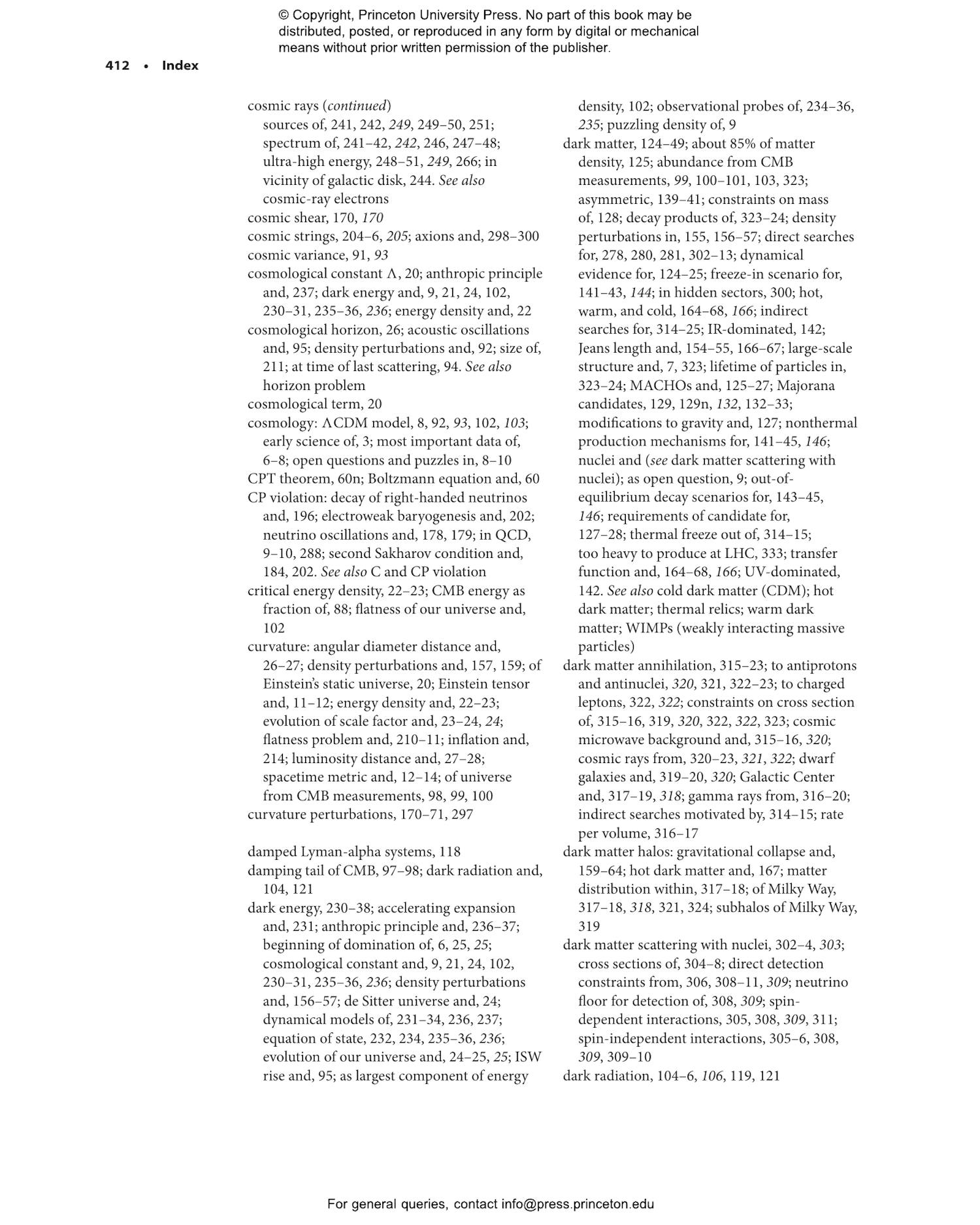 Particle Cosmology and Astrophysics | Princeton University Press