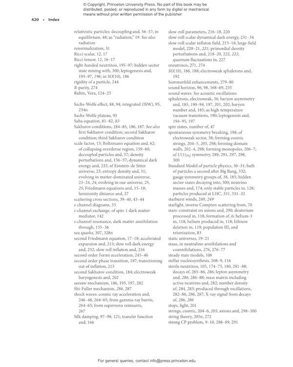 Particle Cosmology and Astrophysics | Princeton University Press