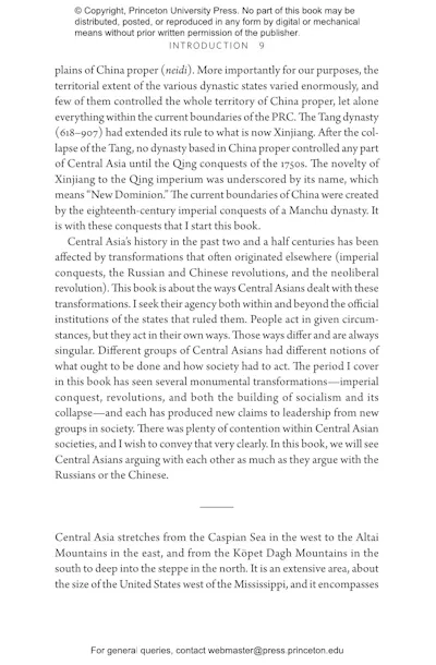 Central Asia | Princeton University Press