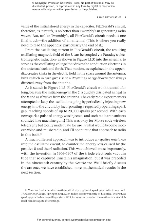 The Mathematical Radio | Princeton University Press