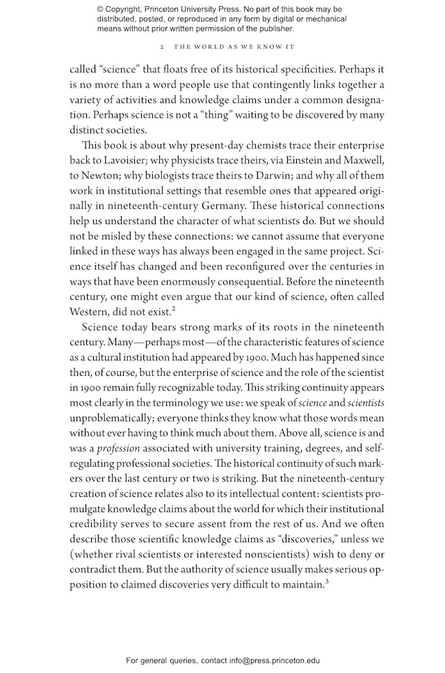 The World as We Know It | Princeton University Press