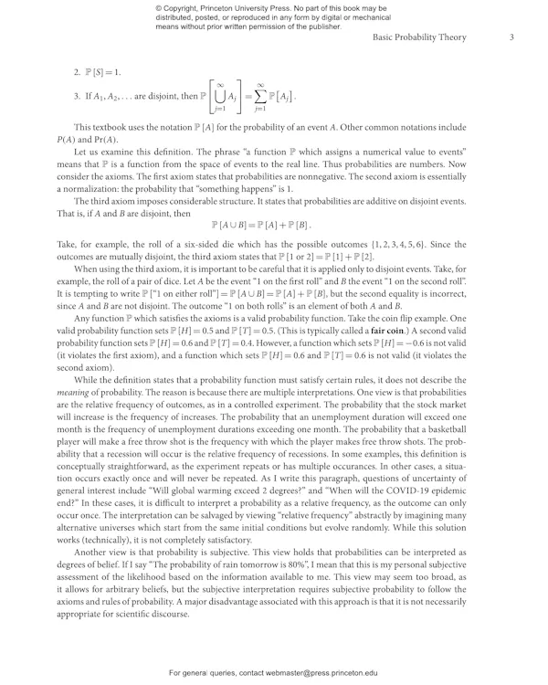 Probability and Statistics for Economists | Princeton University Press