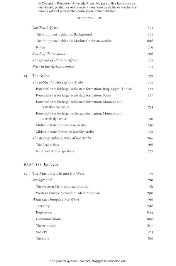 A History of the Muslim World | Princeton University Press