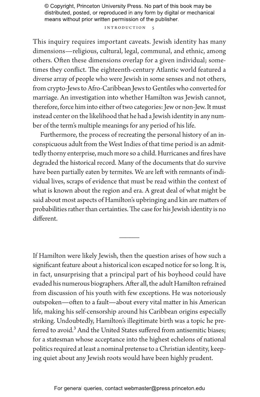The Jewish World of Alexander Hamilton | Princeton University Press