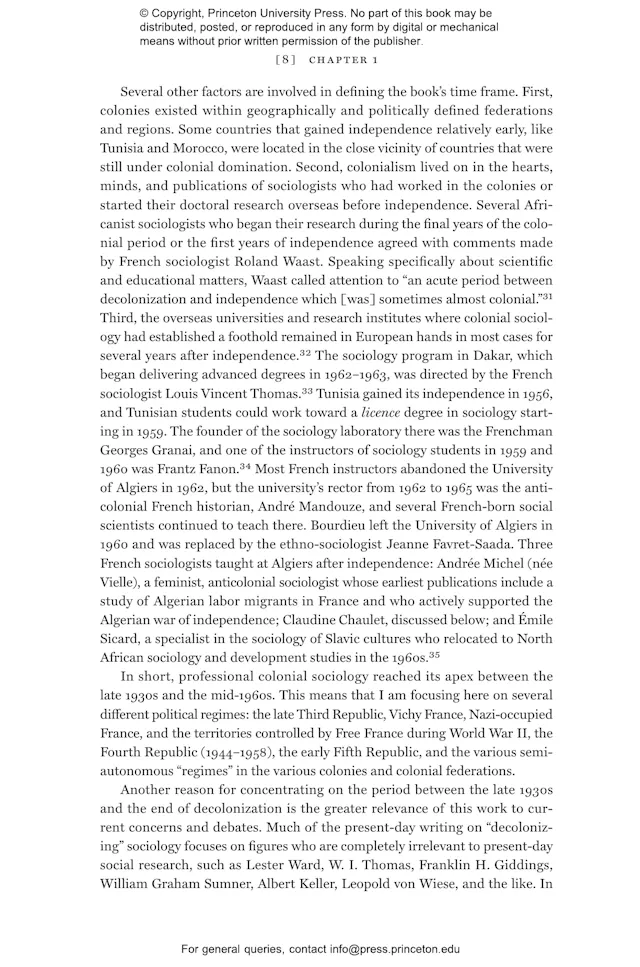 The Colonial Origins of Modern Social Thought | Princeton University Press