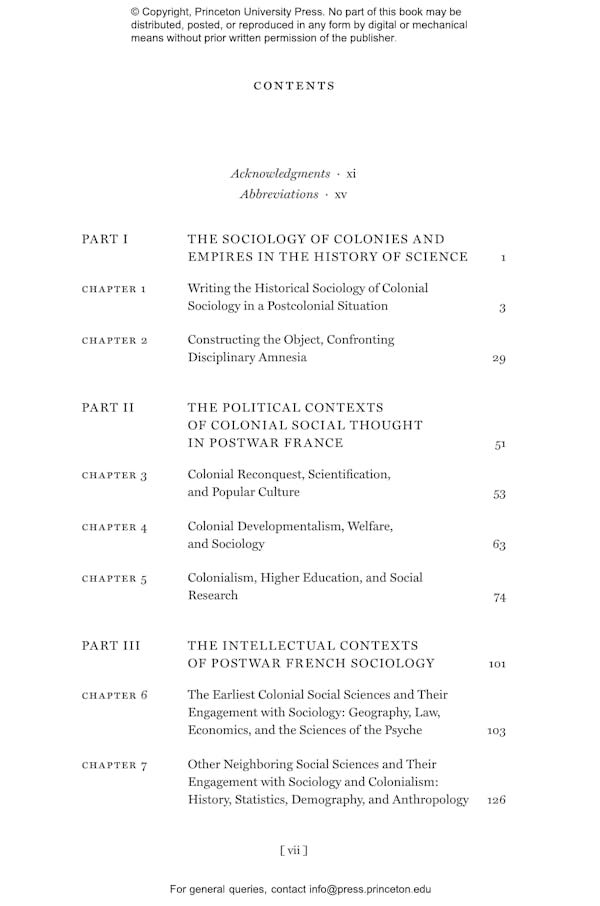 The Colonial Origins of Modern Social Thought | Princeton University Press