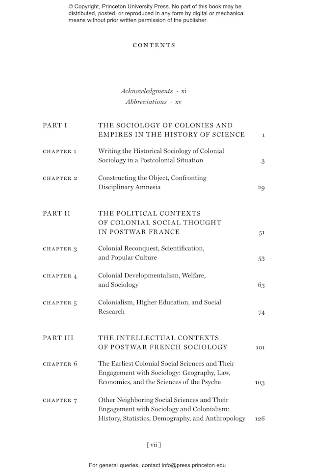 The Colonial Origins of Modern Social Thought | Princeton University Press