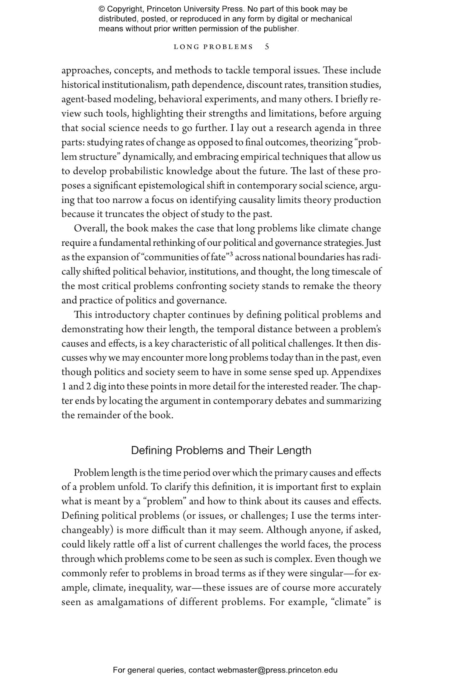 Long Problems | Princeton University Press