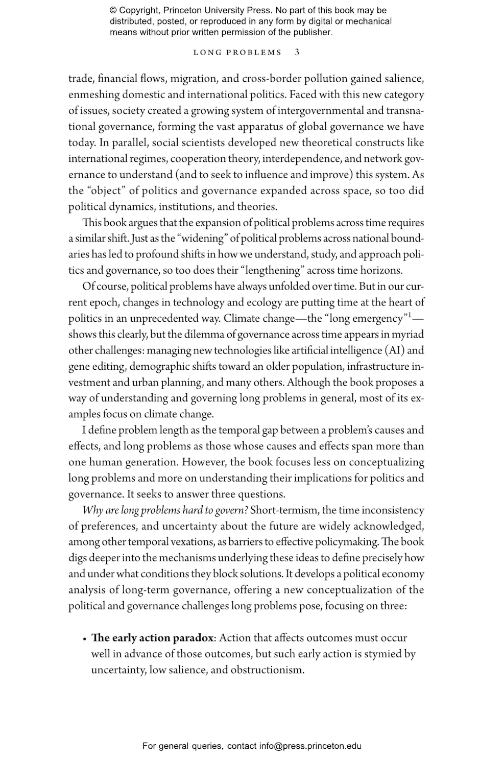 Long Problems | Princeton University Press