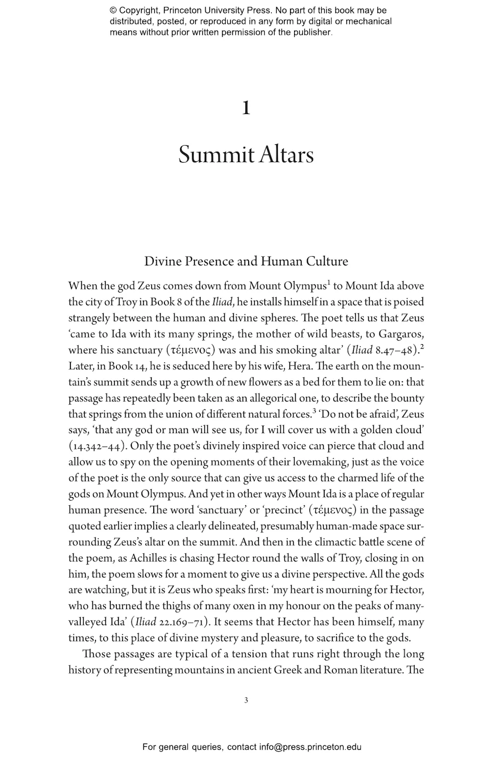 The Folds of Olympus | Princeton University Press