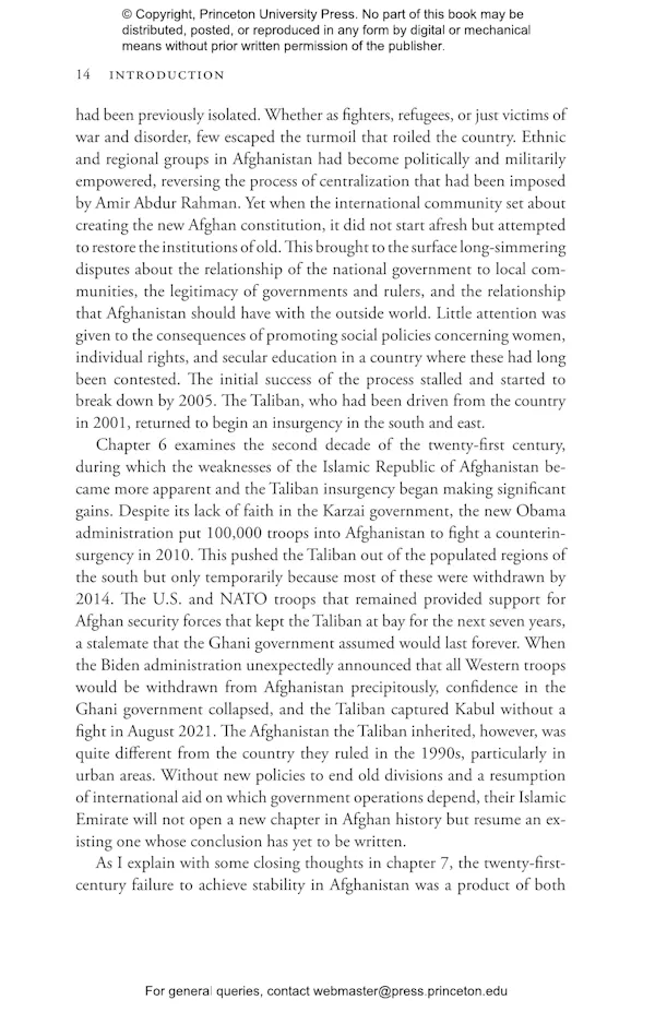 Afghanistan | Princeton University Press