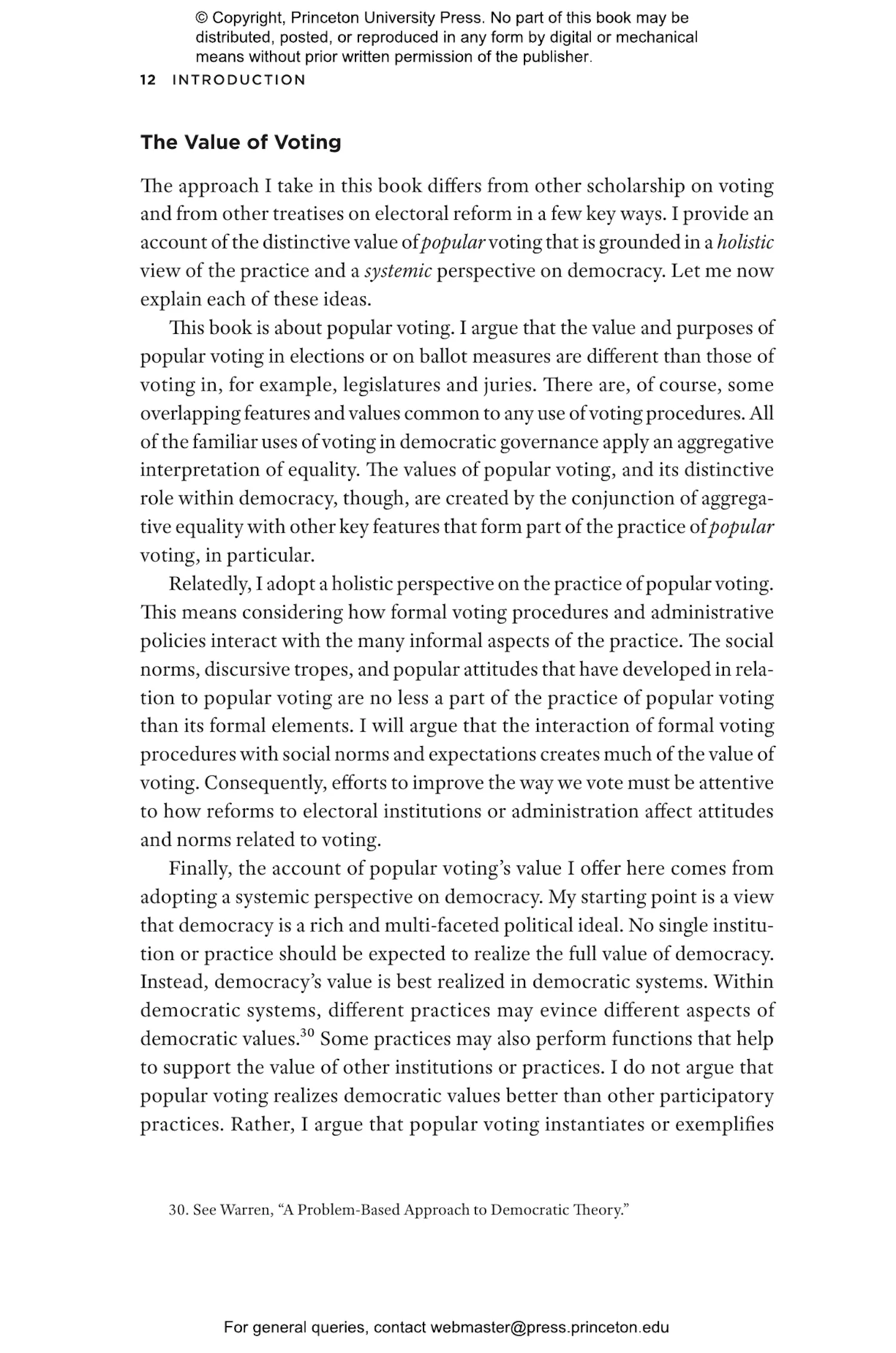 Election Day | Princeton University Press