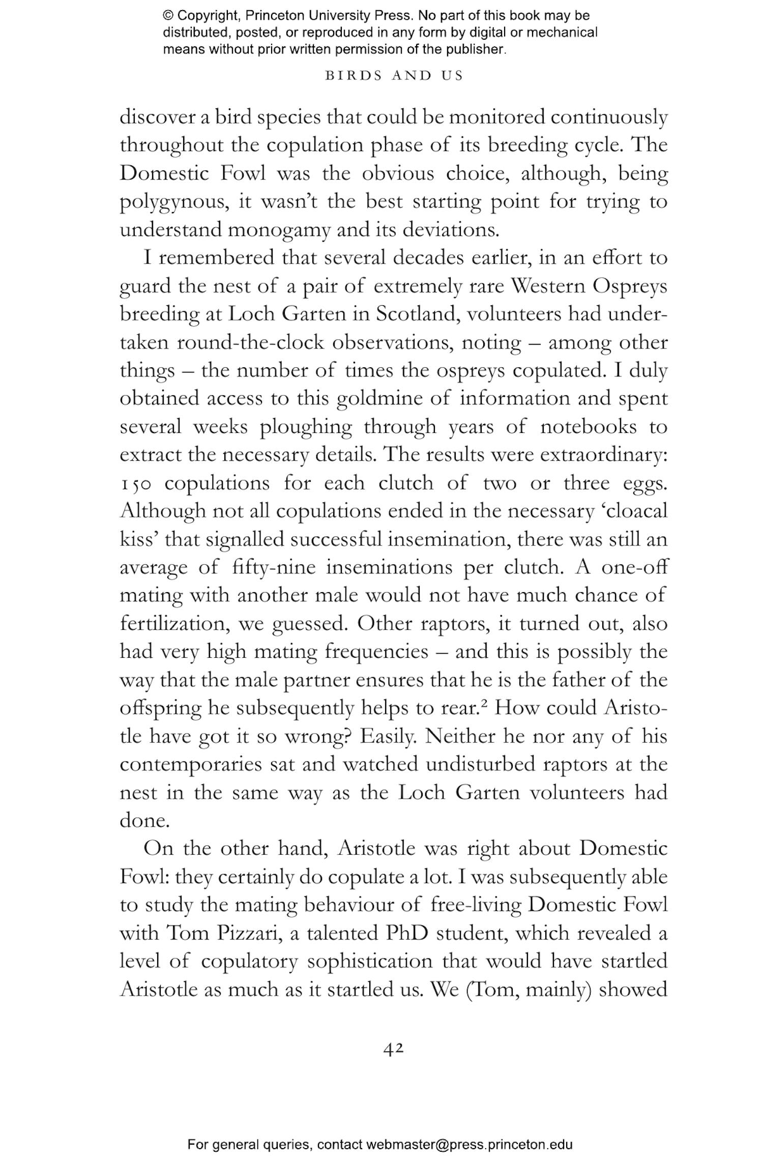 Birds and Us | Princeton University Press