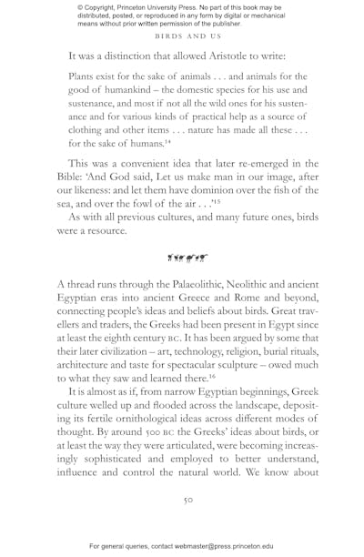 Birds and Us | Princeton University Press