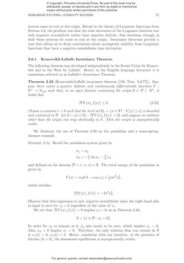 Introduction To Nonlinear Control Princeton University Press 9172