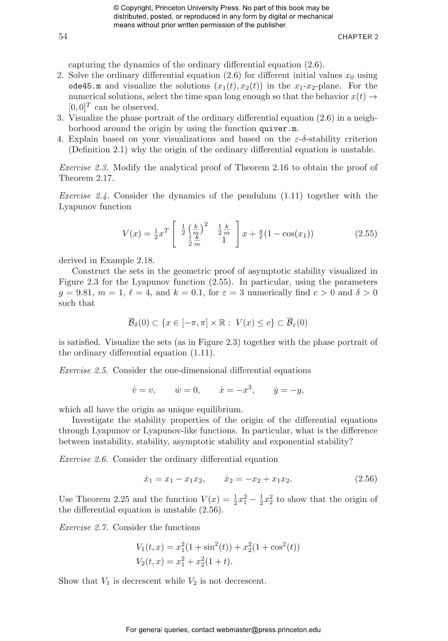 Introduction to Nonlinear Control | Princeton University Press