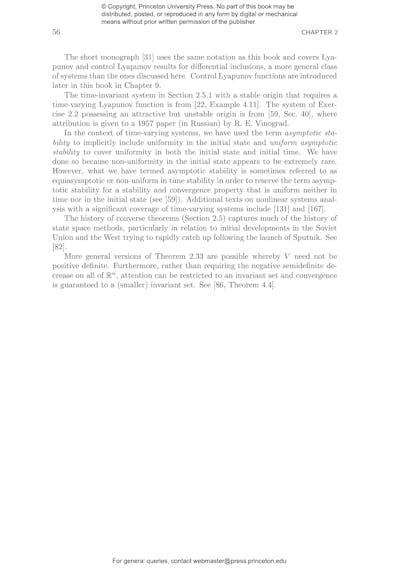 Introduction to Nonlinear Control | Princeton University Press