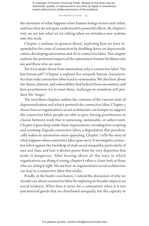 The Last Human Job | Princeton University Press