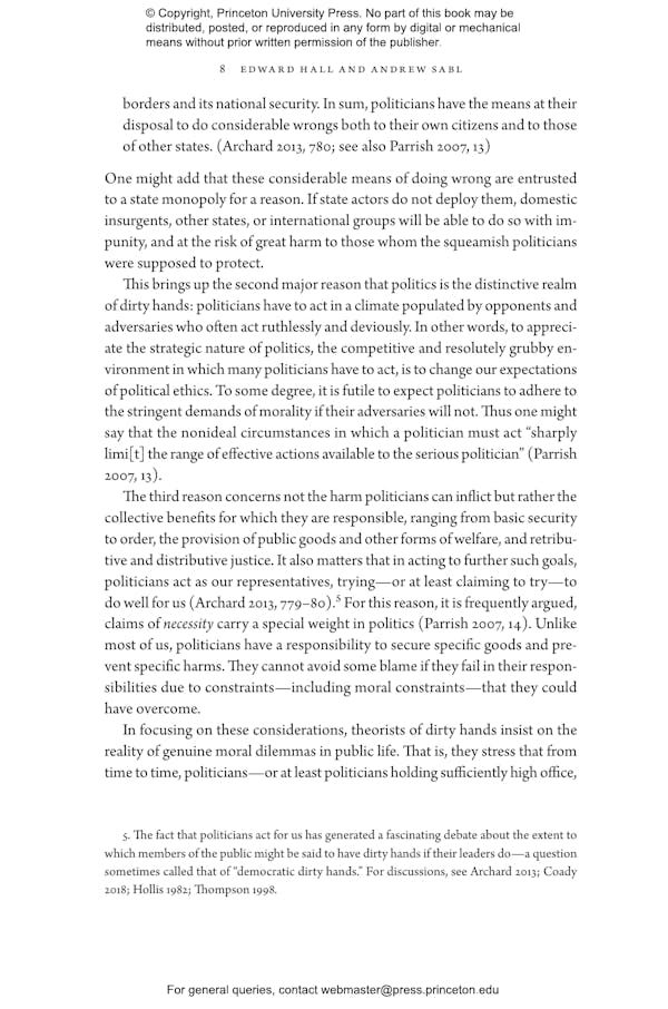 Political Ethics | Princeton University Press