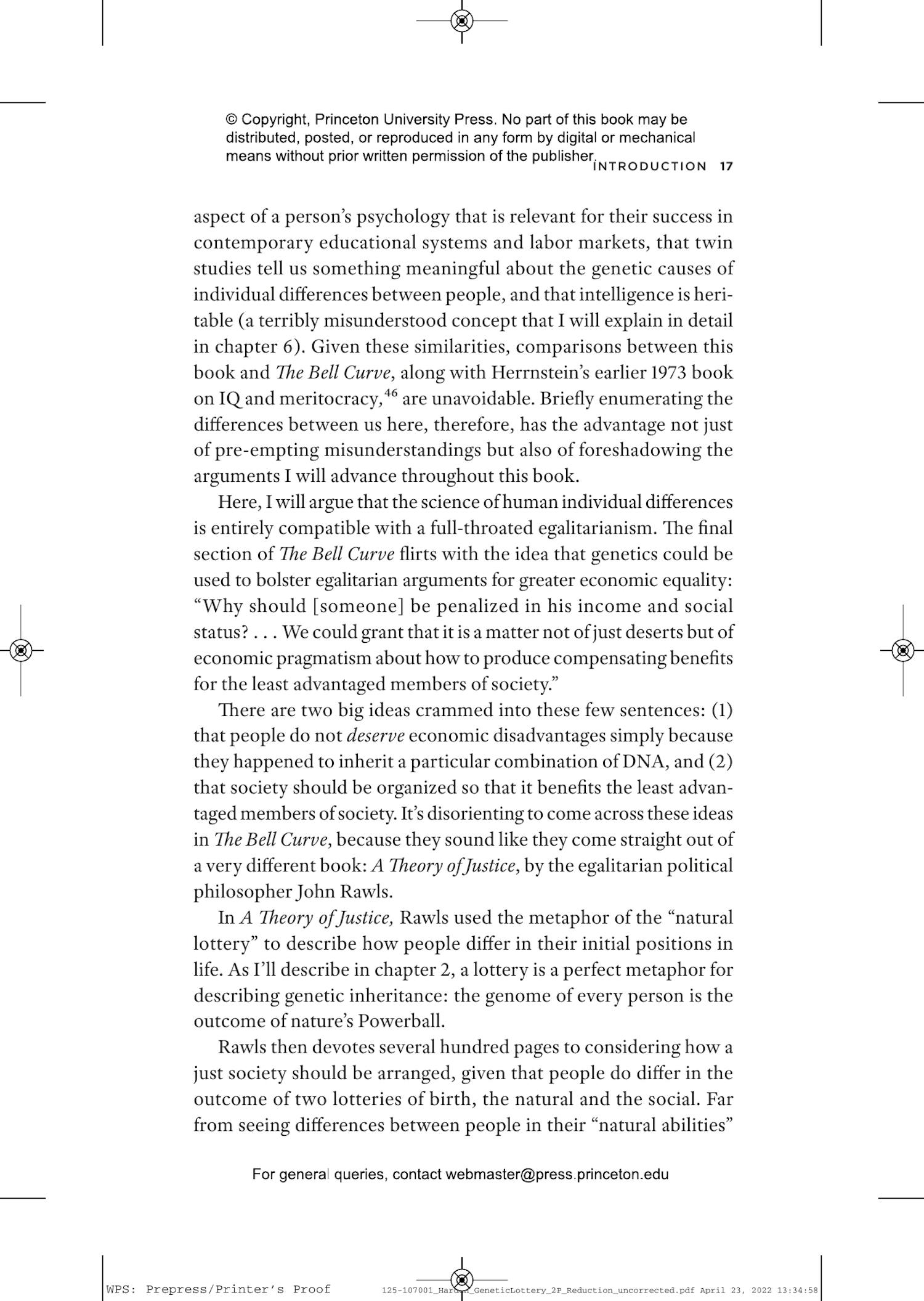 The Genetic Lottery | Princeton University Press