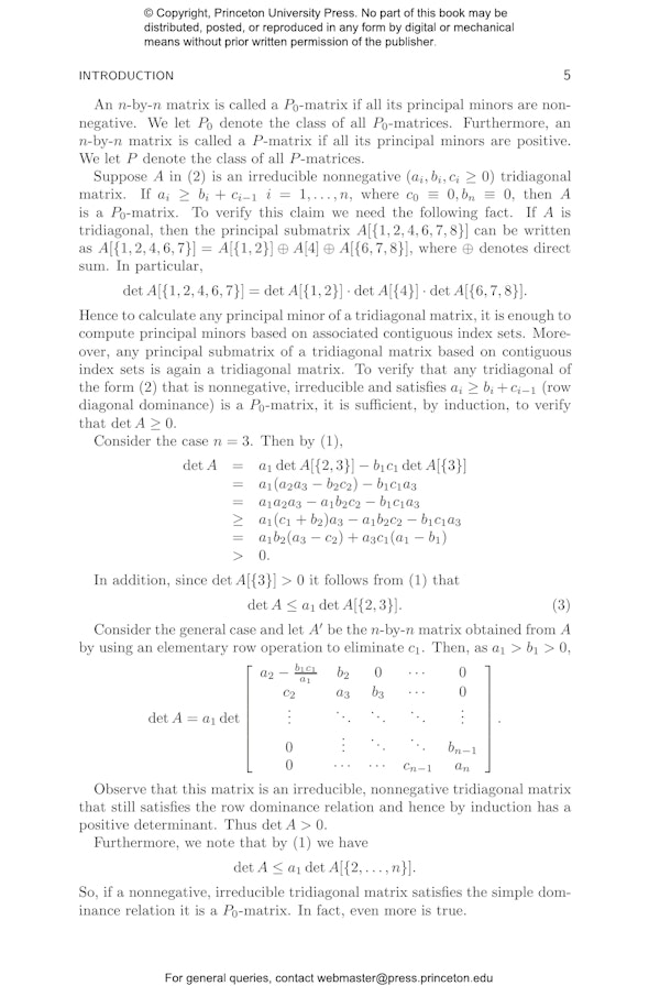 Totally Nonnegative Matrices | Princeton University Press