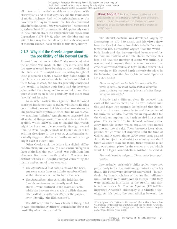 Life in the Universe, 5th Edition | Princeton University Press