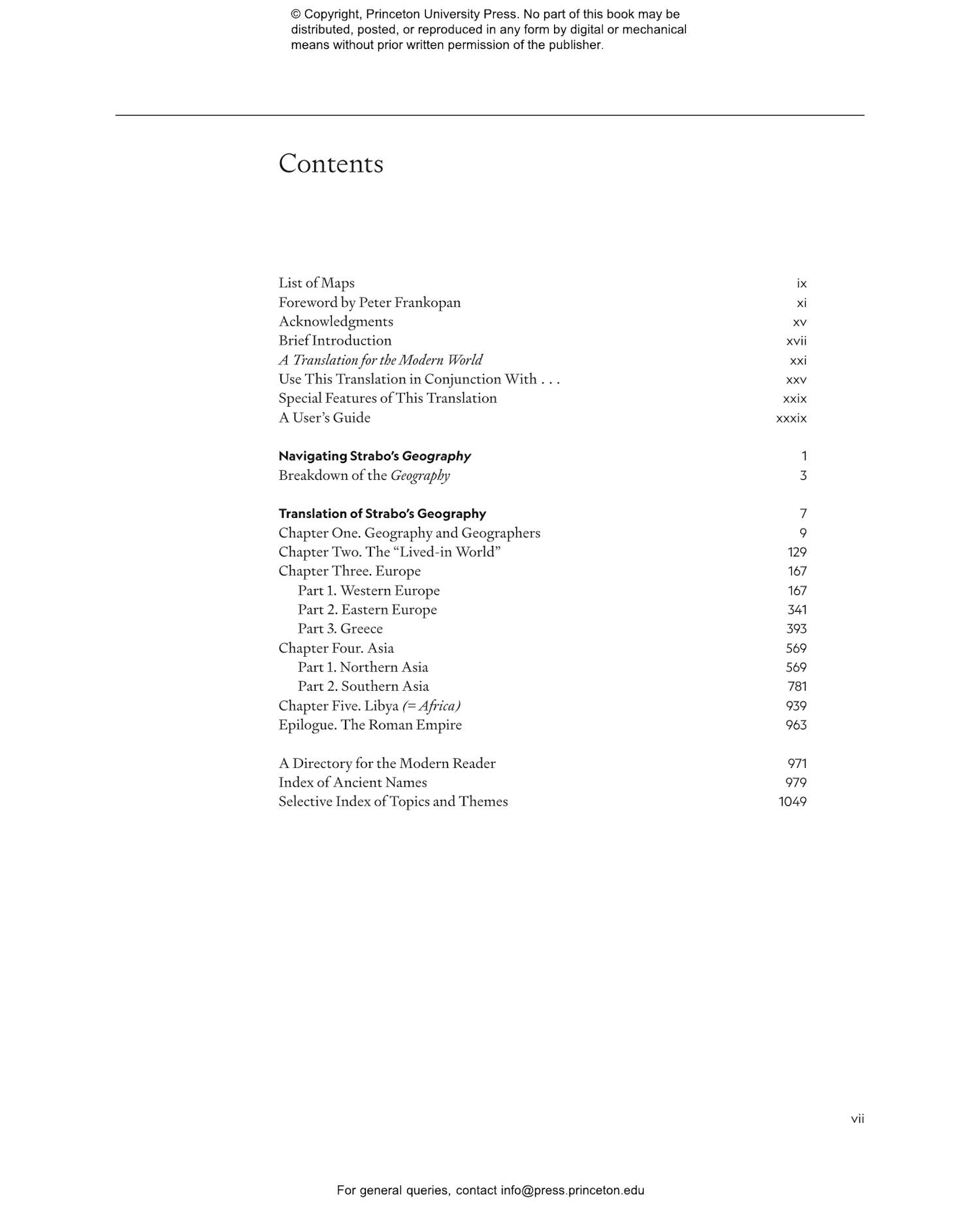 Strabo's Geography | Princeton University Press