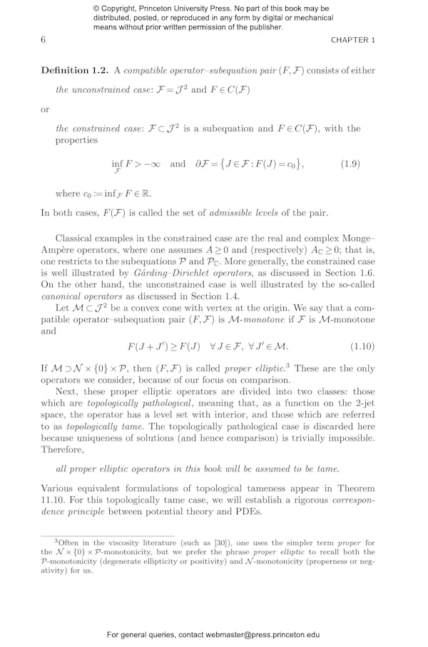 Comparison Principles for General Potential Theories and PDEs ...