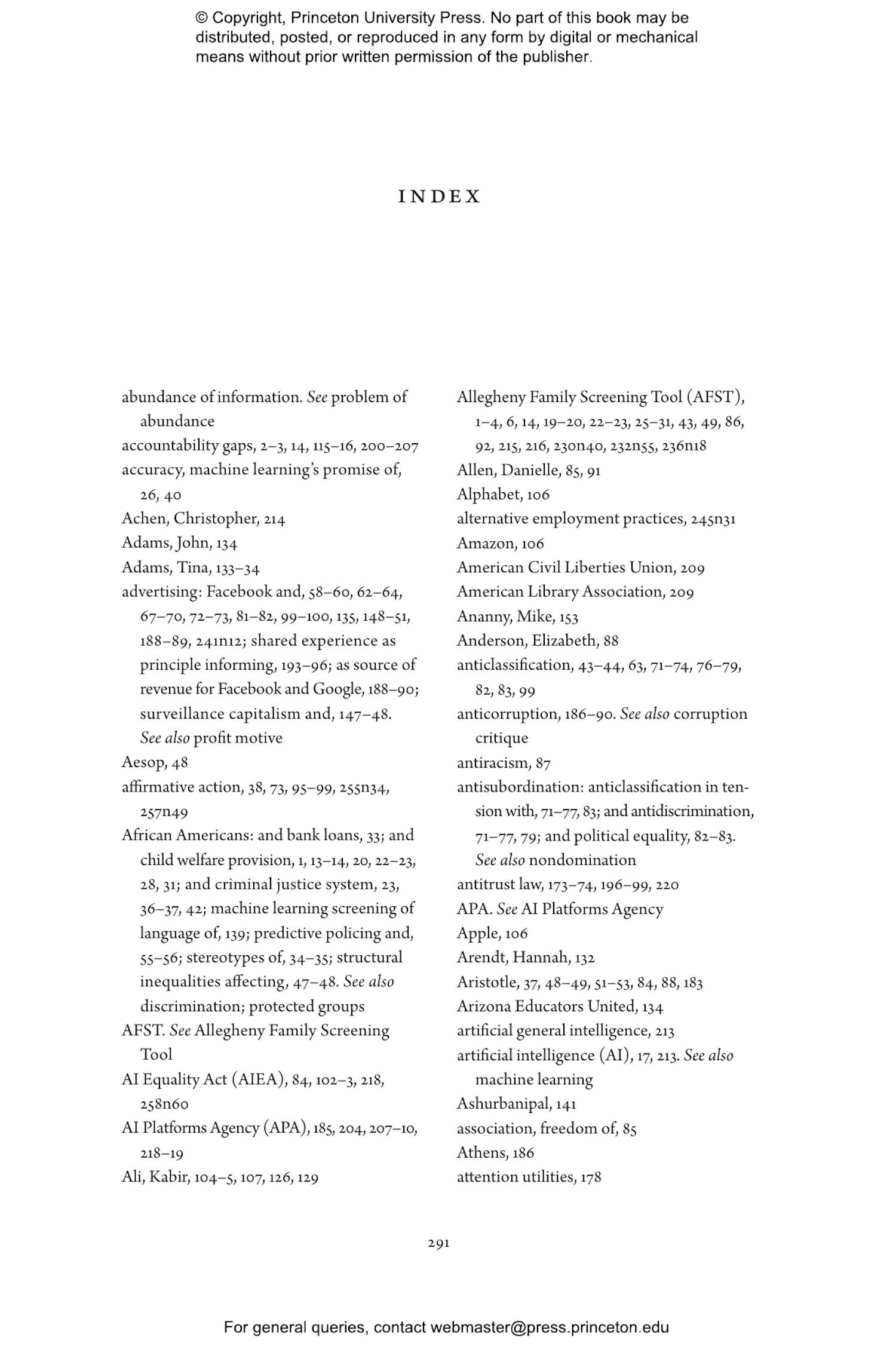 Algorithms for the People | Princeton University Press