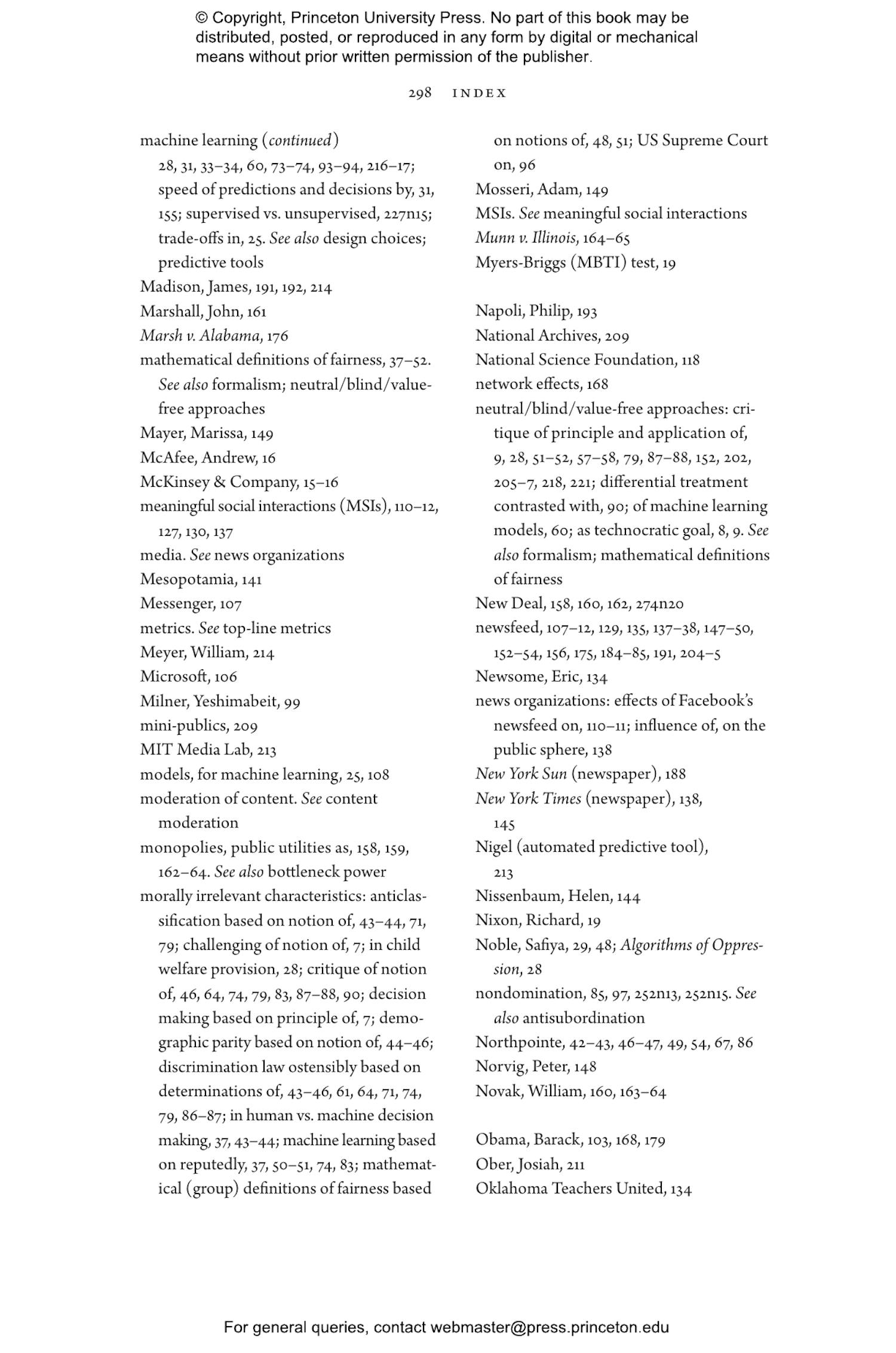 Algorithms for the People | Princeton University Press